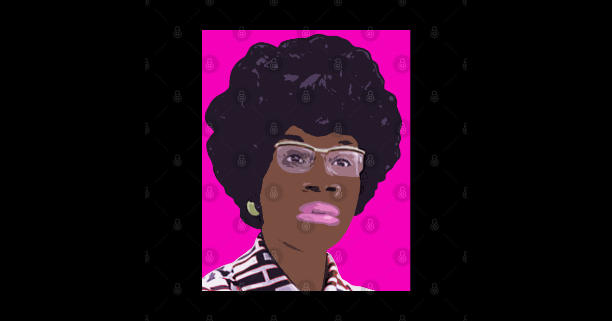 shirley chisholm - Shirley Chisholm - Sticker | TeePublic