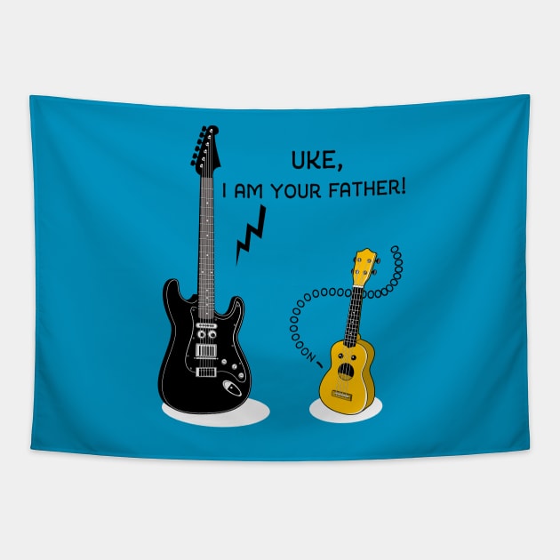 Uke I am your Father! - Music - Tapestry | TeePublic