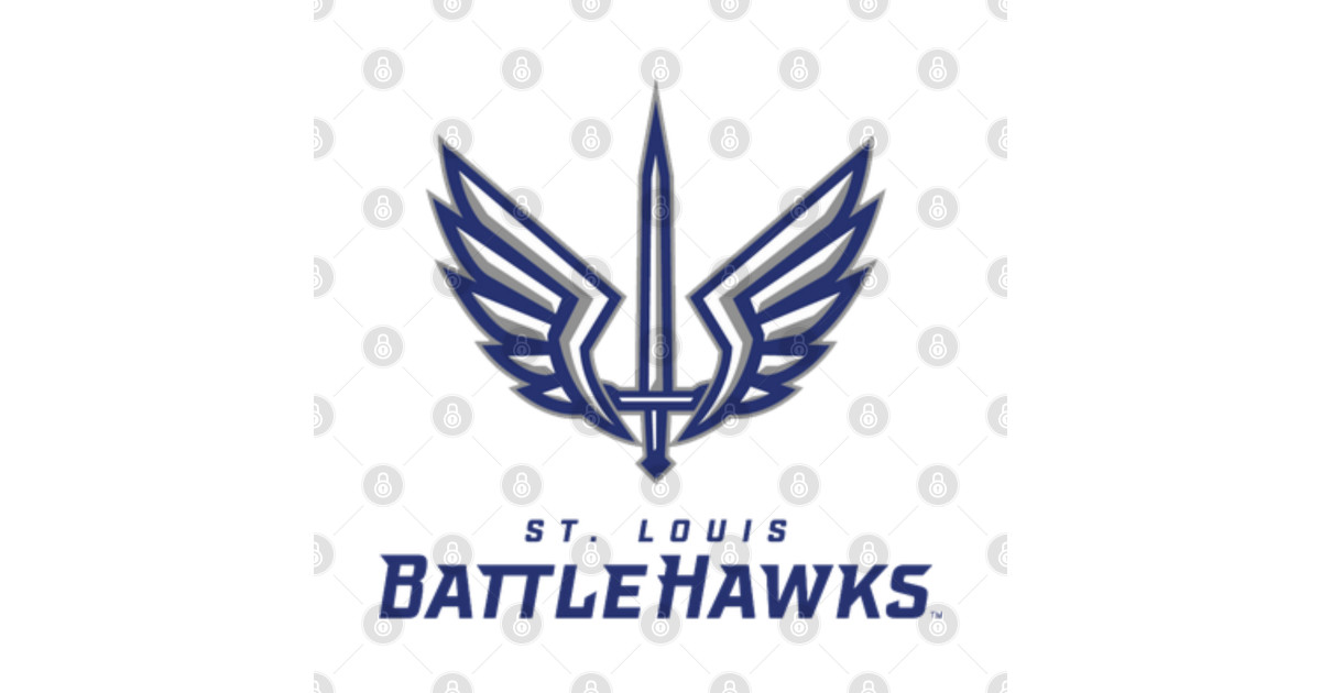 battlehawks saint louis - Battlehawks Saint Louis Football - T-Shirt ...