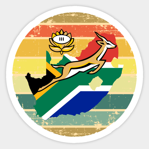 Springboks Champions - Springboks Champions - Sticker | TeePublic