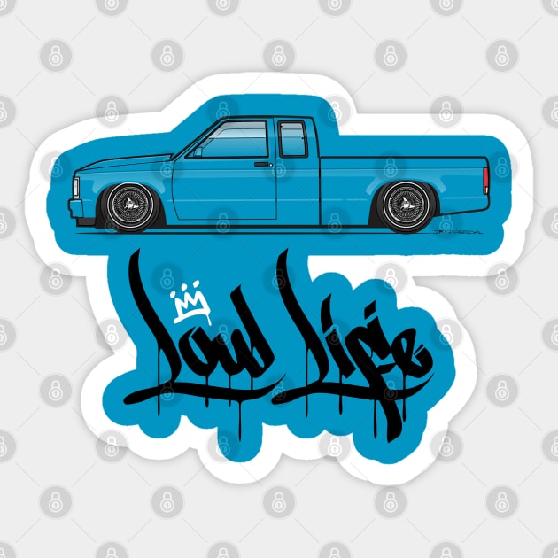 low life s10 - Chevy S10 - Sticker | TeePublic