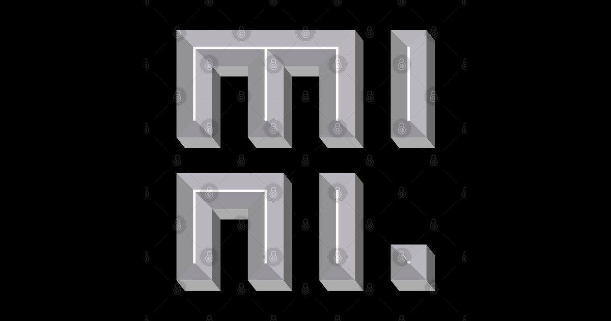 Super 3D MINI text in silver - Mini Cooper - Sticker | TeePublic