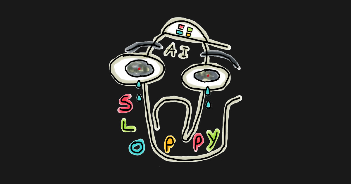 AI Slop: From Clippy to Sloppy - Ai - T-Shirt | TeePublic