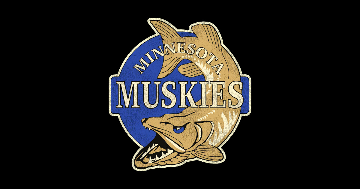 Defunct Minnesota Muskies Basketball Team - Basketball - Sticker ...