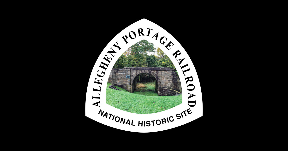 Allegheny Portage Railroad National Historic Site trail marker ...