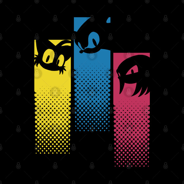 Sonic The Hedgehog - Sonic Heroes! (Sonic, Tails, Knuckles) - Sonic The ...