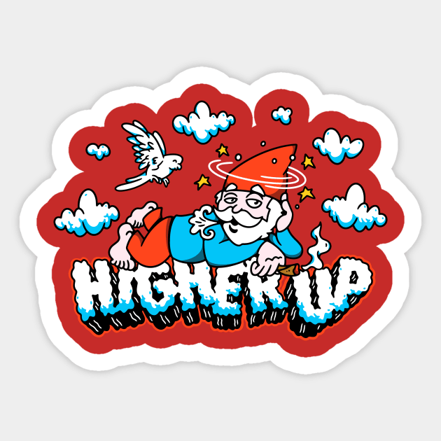 Sky High - High - Sticker | TeePublic