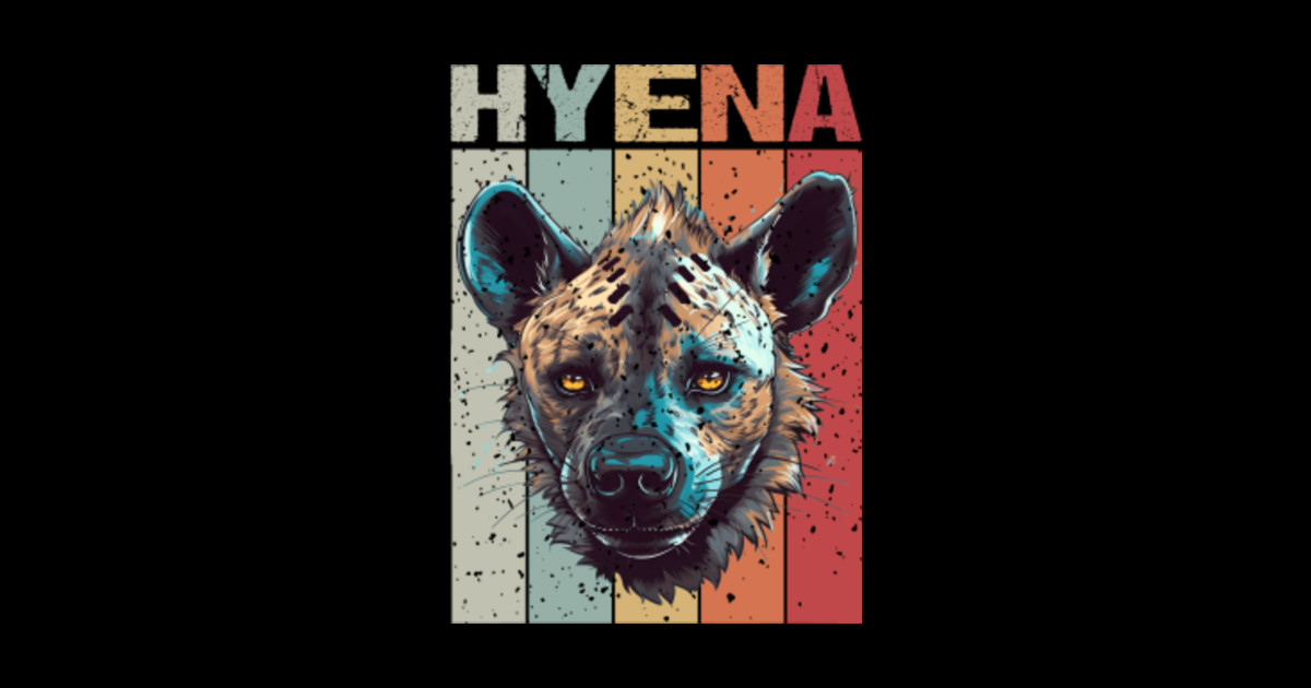 Bad Hyena - Hyena - Sticker | TeePublic