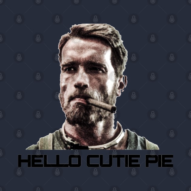 Arnie - Running Man - Hello Cutie Pie - Schwarzenegger - Kids Hoodie ...