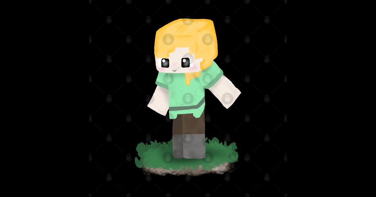 Cute Alex - Minecraft - Sticker | TeePublic