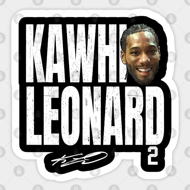 Los angeles Kawhi Leonard #2 Cartoon Baskteball - Kawhi Leonard ...