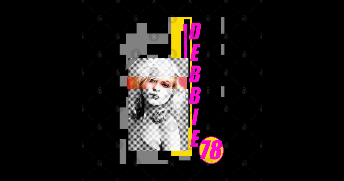 Debbie Harry 78 Design - Debbie Harry - Sticker | TeePublic