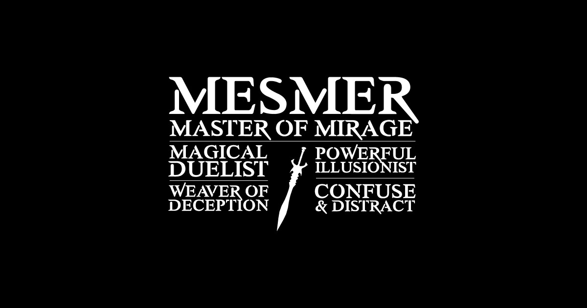 Mesmer - Elementalist - Sticker | TeePublic