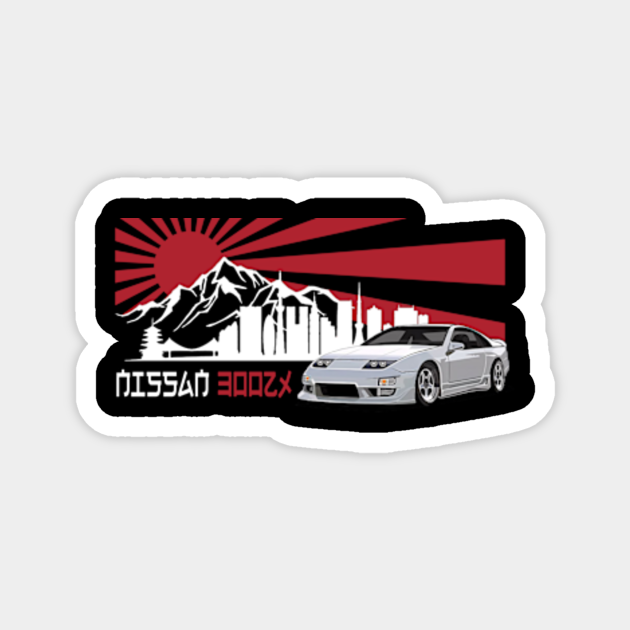 Nissan 300ZX, JDM Car - Nissan 300zx - Magnet | TeePublic