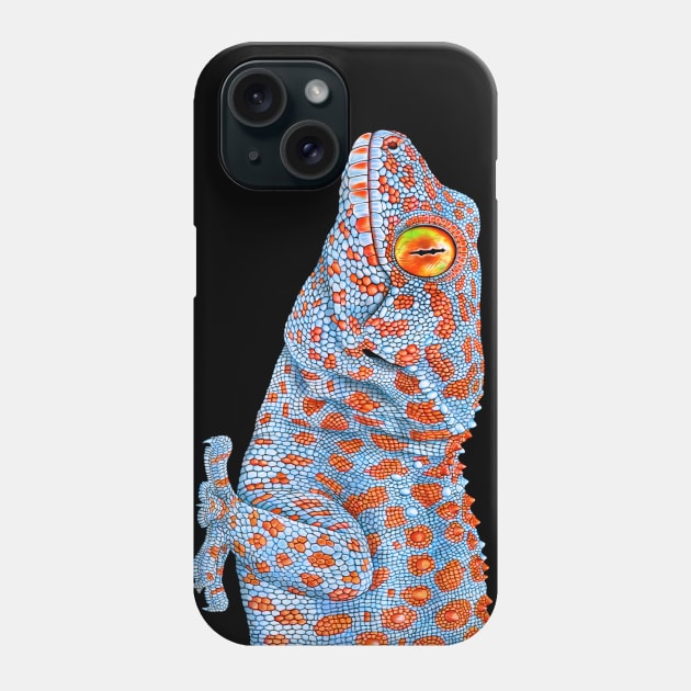 Tokay Gecko - Tokay Gecko - Phone Case | TeePublic