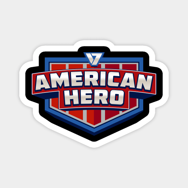 American Hero Logo - The Boys - Magnet | TeePublic