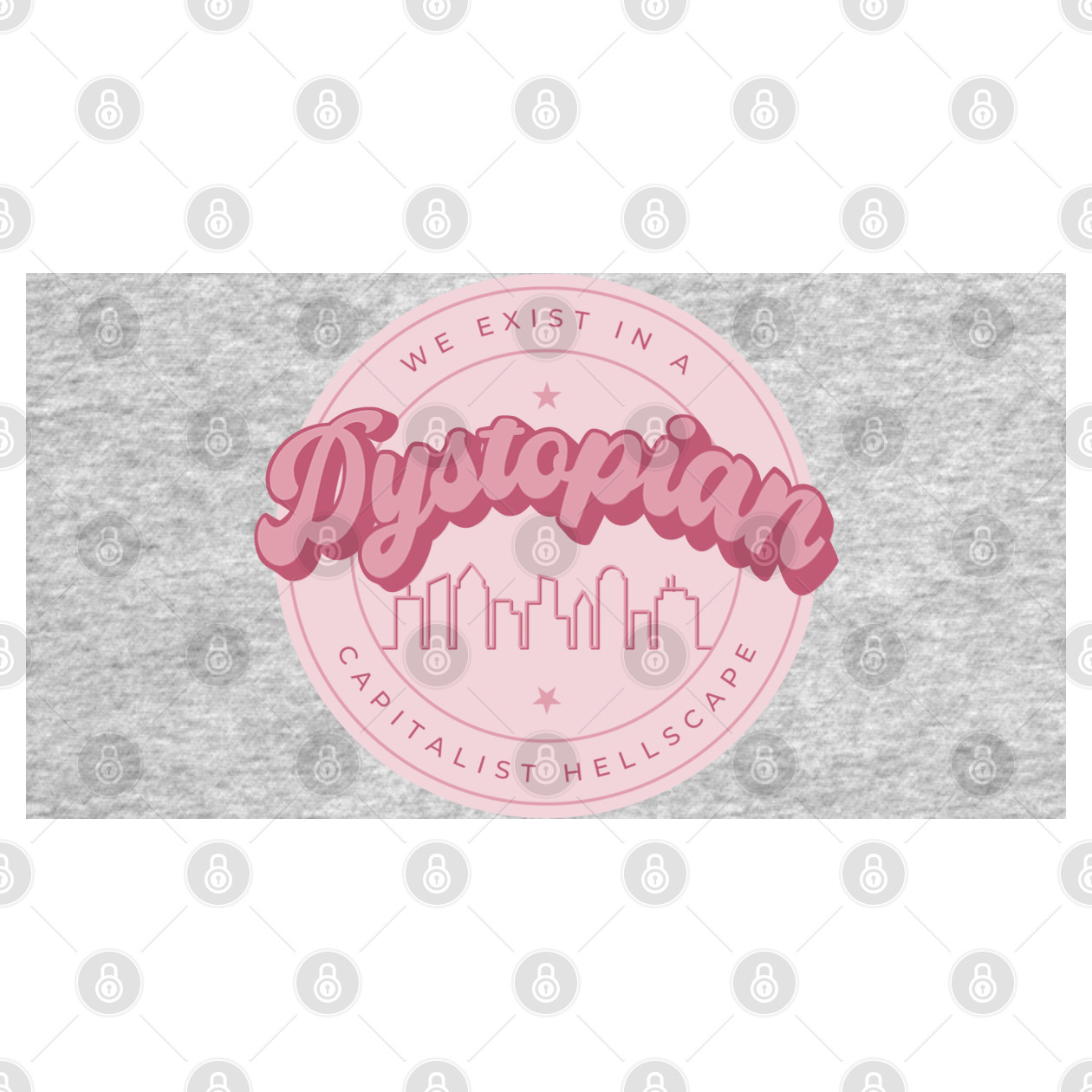 Dystopian Capitalist Hellscape - Leftist - T-Shirt | TeePublic