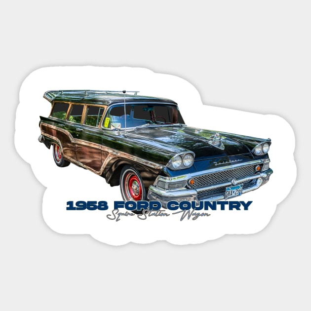 1958 Ford Country Squire Station Wagon - 1958 Ford Country Squire ...