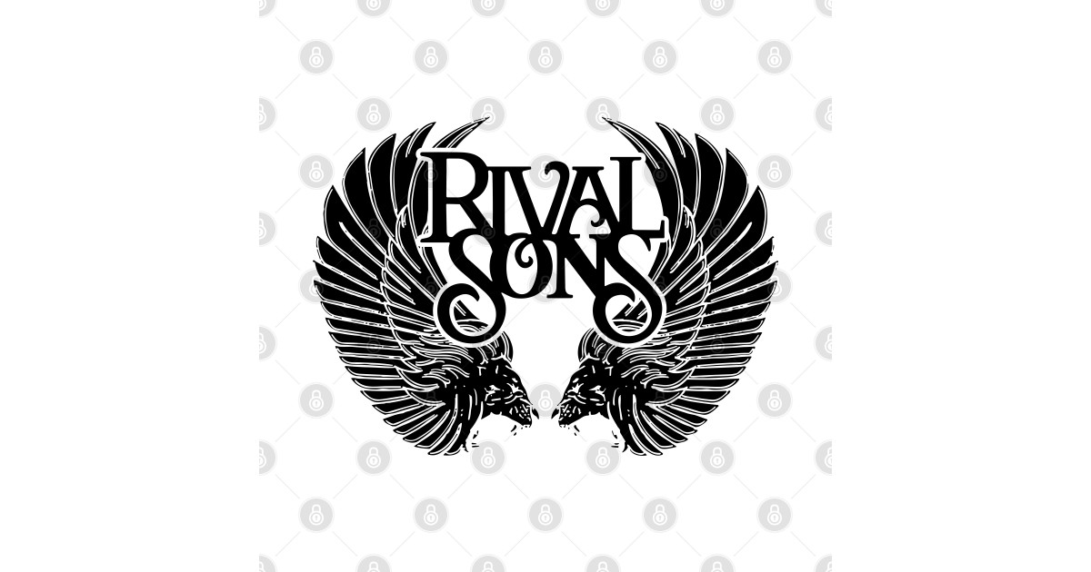 Lion Rival White - Rival Sons - T-Shirt | TeePublic
