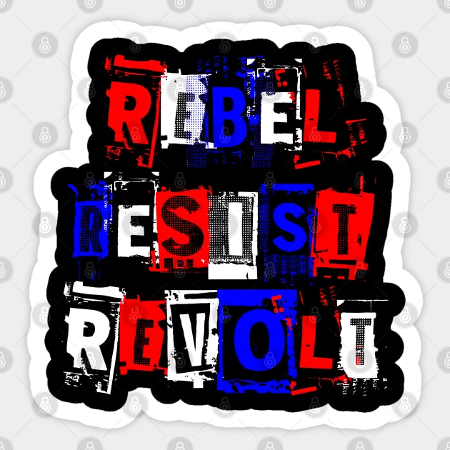 Rebel - Resist - Revolt - Cory Booker - Sticker | TeePublic