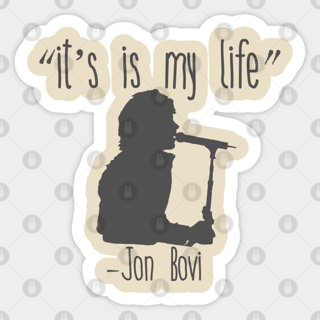 Bon Jovi Fan - Bon Jovi Young - Sticker | TeePublic