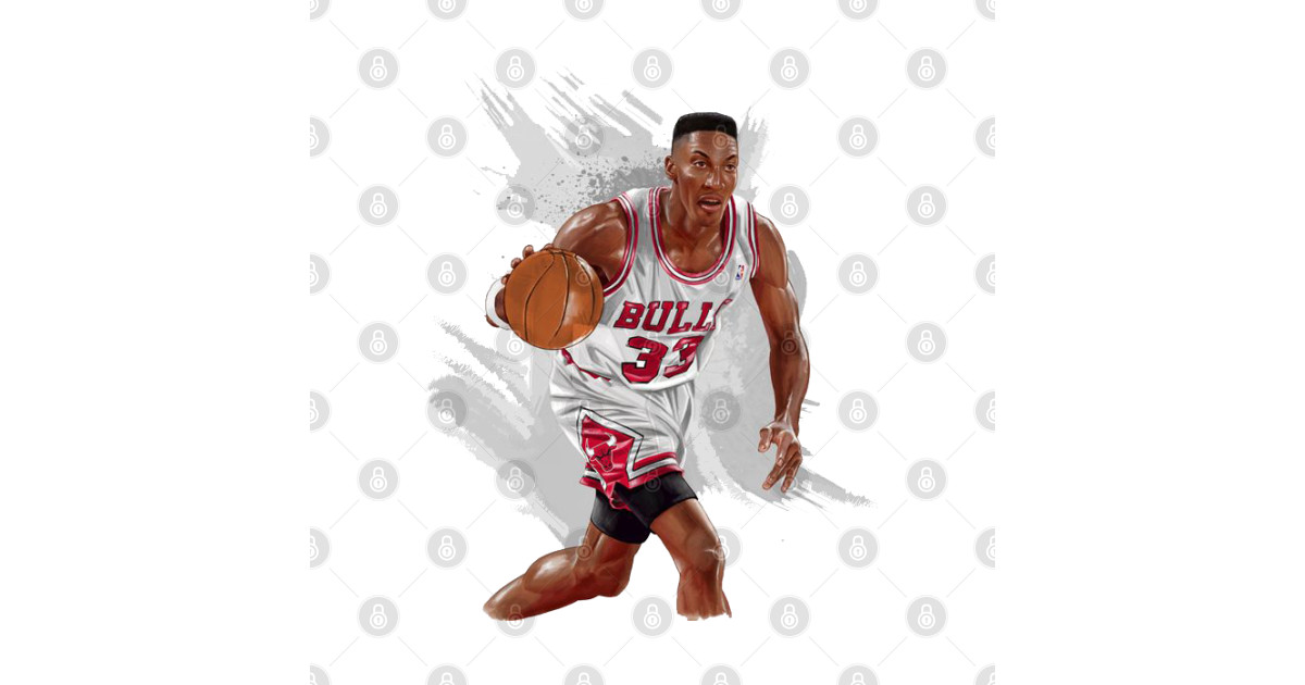 Pippen Vector Paint - The Last Dance Pippen - T-Shirt | TeePublic