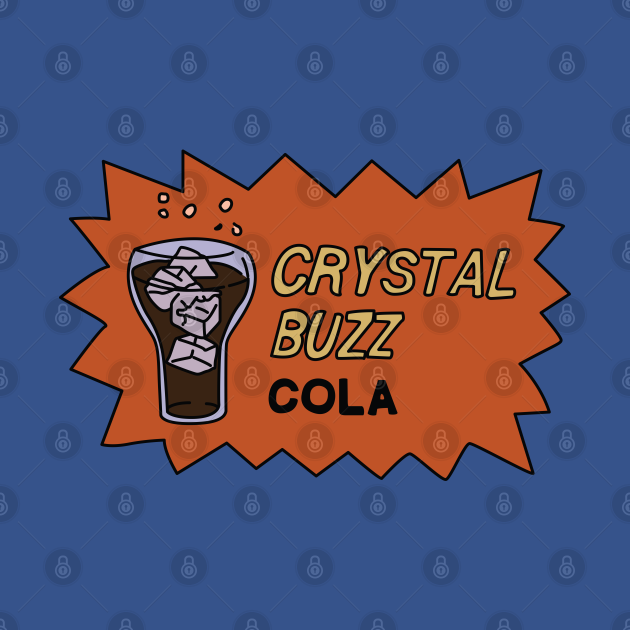 Crystal Buzz Cola - Simpsons - T-Shirt | TeePublic
