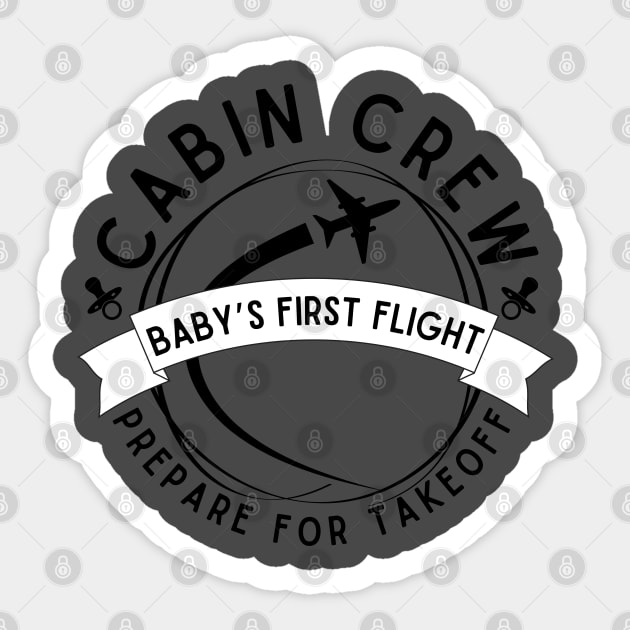 Cabin crew prepare for takeoff baby’s first flight - Babys First ...