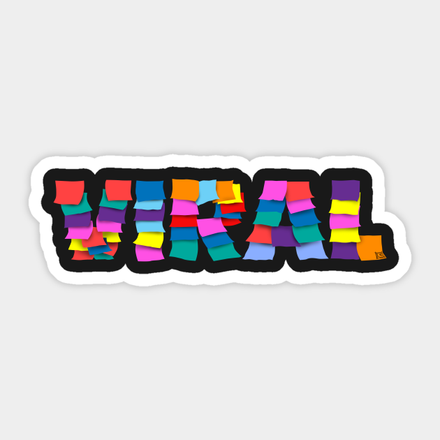 Viral Posts - Viral - Sticker | TeePublic