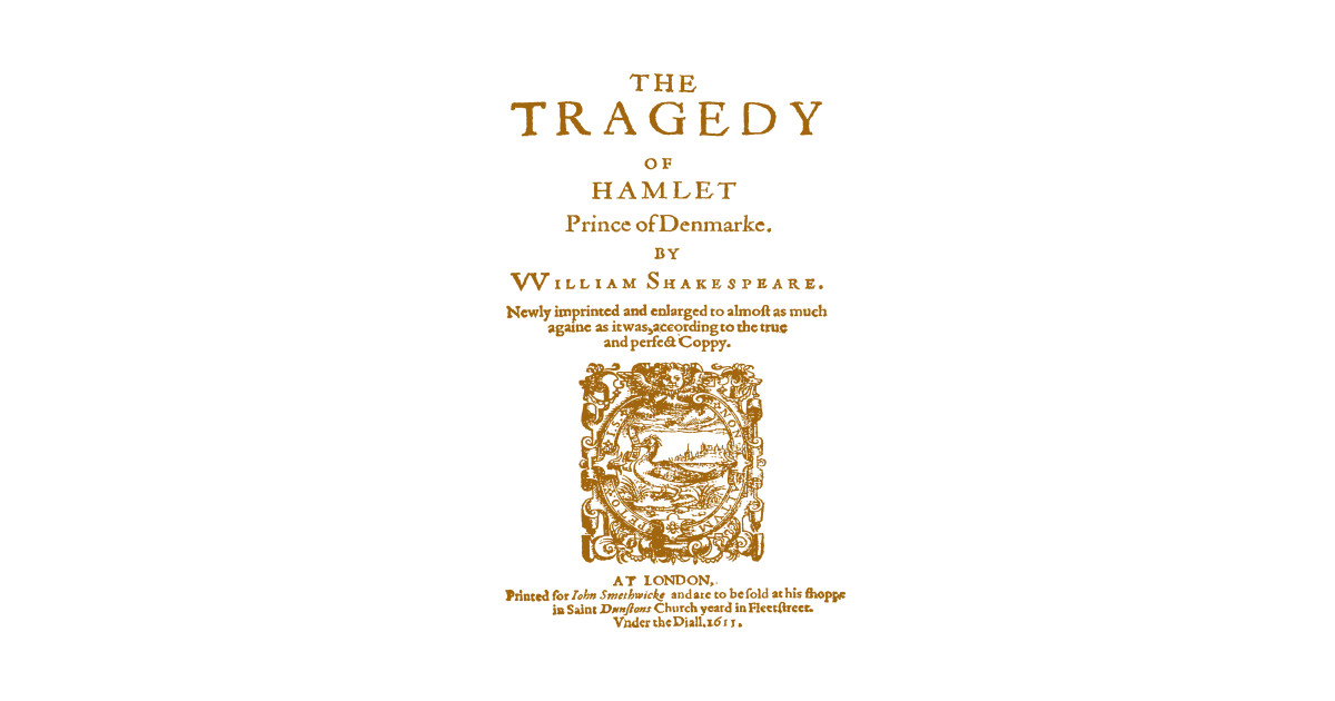 hamlet - Books - T-Shirt | TeePublic