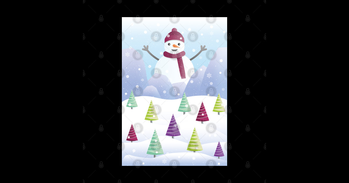 Ancient Snow God - Snowman - Sticker | TeePublic