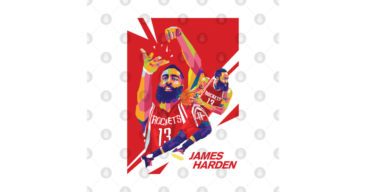 James Harden - James Harden - T-Shirt | TeePublic