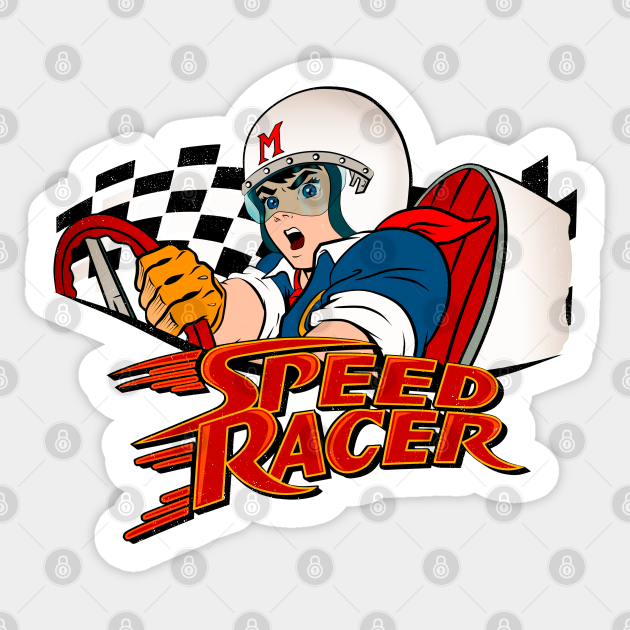 Speed Racer - Racer - Sticker | TeePublic