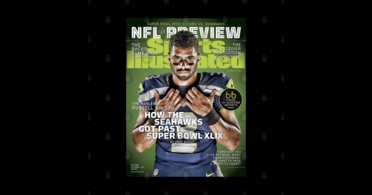 Russell Wilson The Healer - Russell Wilson - Sticker | TeePublic