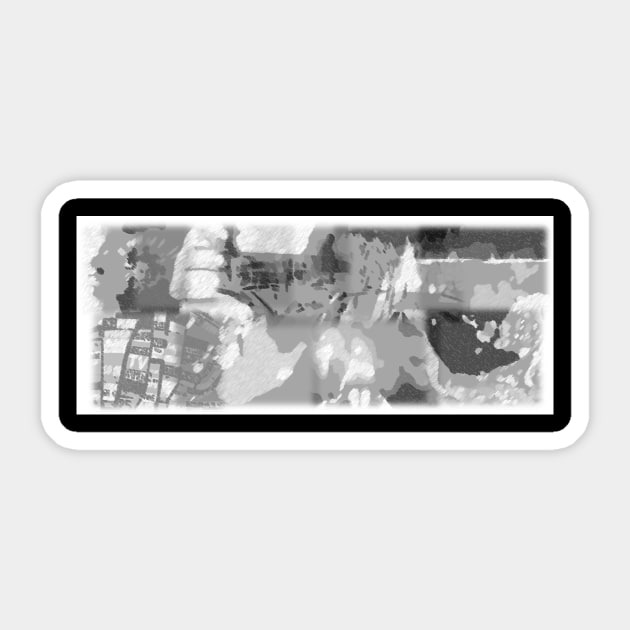 Radiohead Wallpaper - Radiohead - Sticker | TeePublic