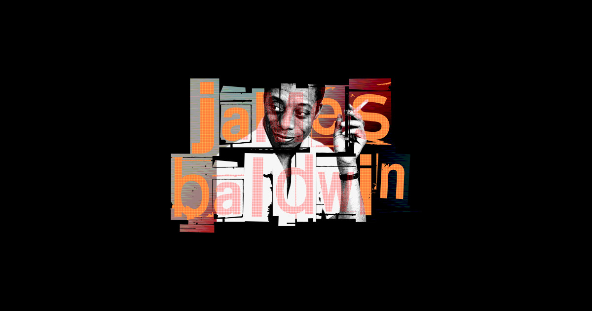 colors of james baldwin - James Baldwin - Sticker | TeePublic