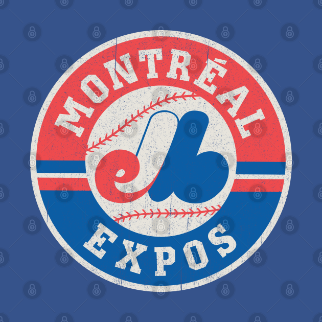 Montreal Expos Vintage Logo - Montreal Expos - T-Shirt | TeePublic