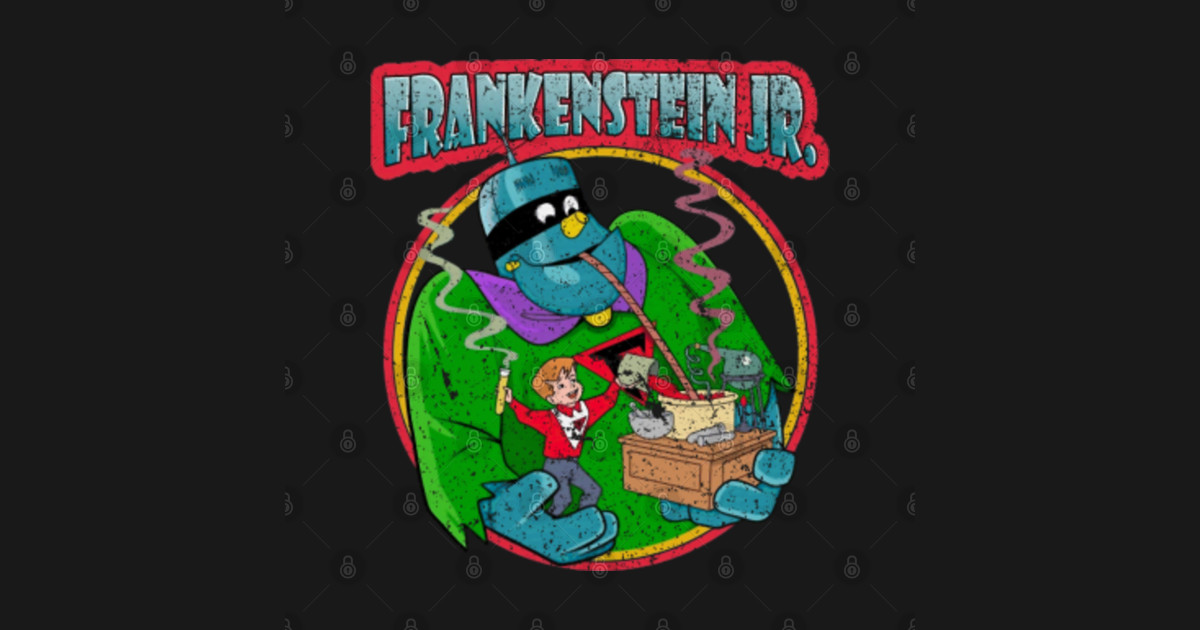 Vintage — Retro Frankenstein Jr. - Frankenstein - T-Shirt | TeePublic