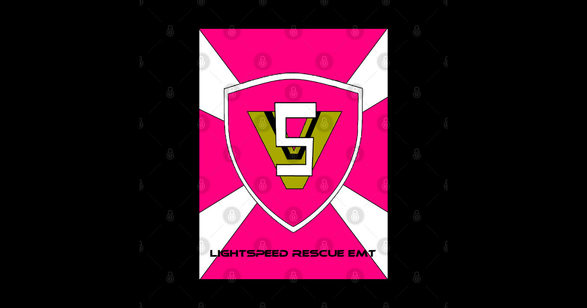 Lightspeed Rescue EMT - Power Rangers Lightspeed Rescue - Sticker ...