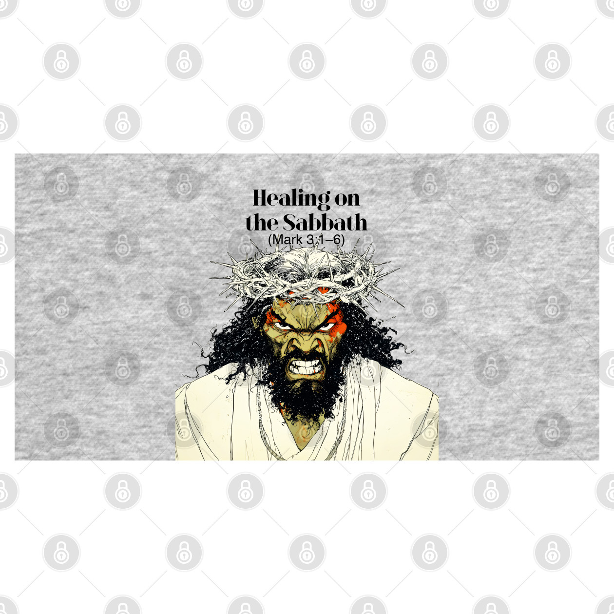 Angry Jesus: Healing on the Sabbath (Mark 3:1–6) - Black Jesus - T ...