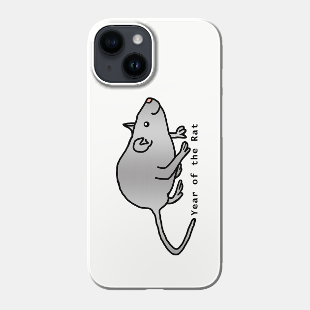 Year of the Rat - Rat - Phone Case | TeePublic