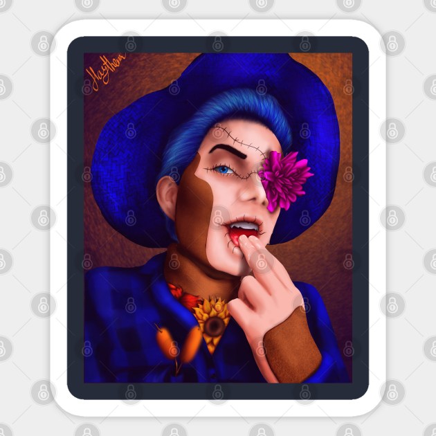 Haythem Taste Test - Scarecrow - Sticker | TeePublic