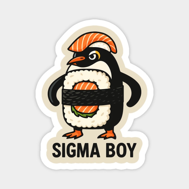 Sigma Boy Sushi Penguin Italian Brainrot Meme Italian Brainrot