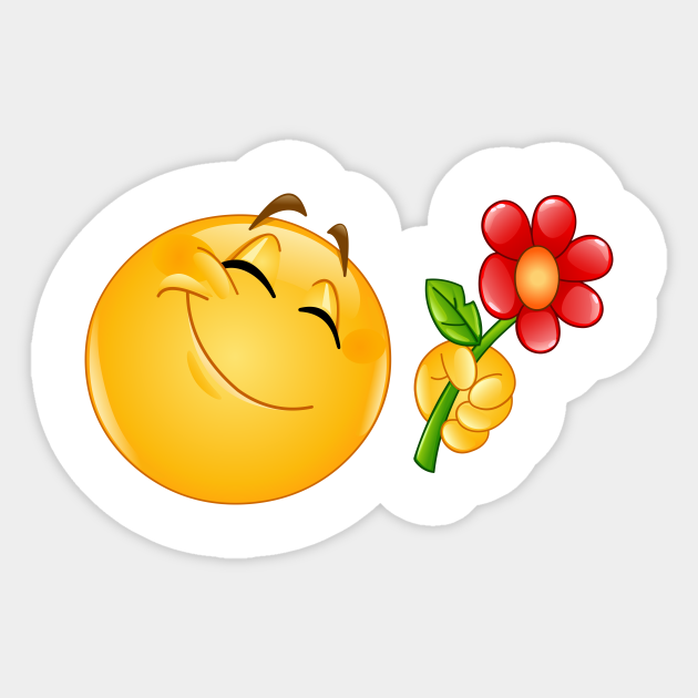 Give a flower Sticker Paper & Party Supplies Stickers, Labels & Tags ...