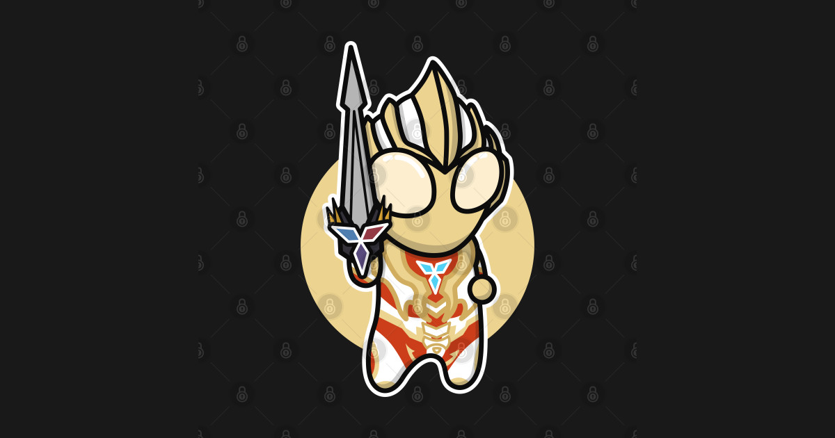 Ultraman Trigger, Glitter Trigger Eternity Chibi Style Kawaii ...