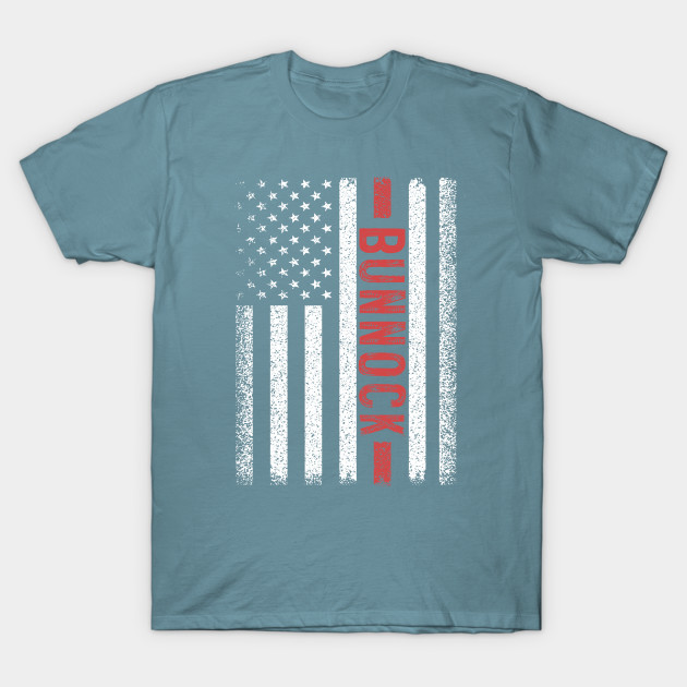 Bunnock American Flag 4th of July - American Flag - T-Shirt sold by ...