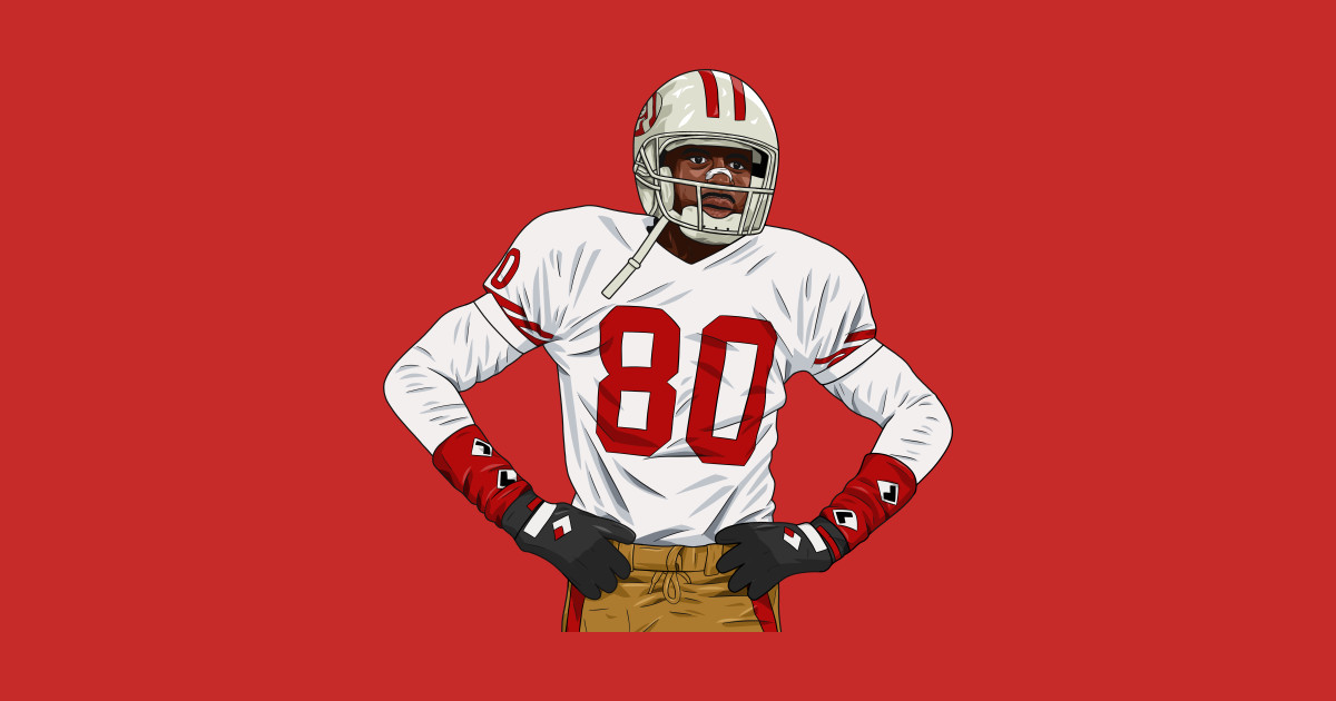 Jerry Rice - Jerry Rice - T-Shirt | TeePublic