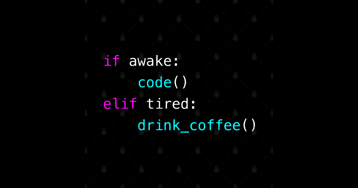 Coding Algorithm For Python Developer Python Programming Sticker Teepublic