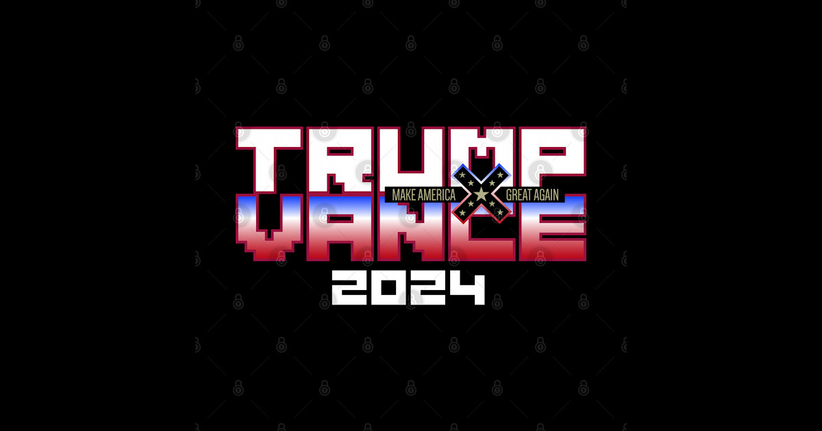 Republican Trump X Vance 2024 - Trump Vance 2024 - Sticker | TeePublic