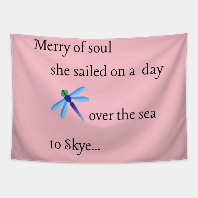 Merry of soul... - Outlander - Tapestry | TeePublic